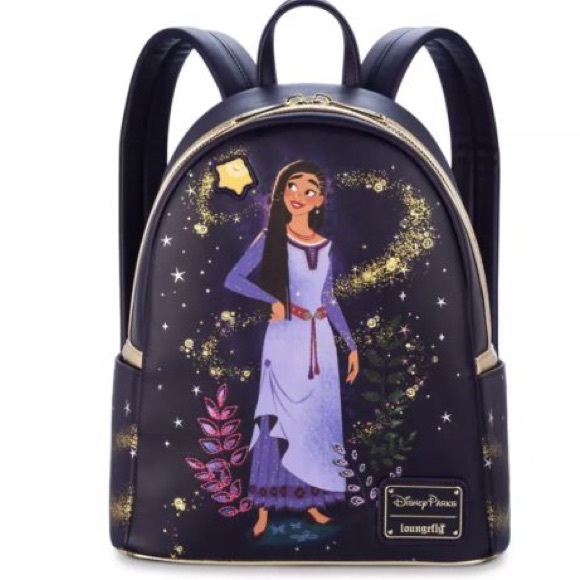 Disney | Bags | Disney Parks Disney 0 Wish Asha Loungefly Mini Backpack ...